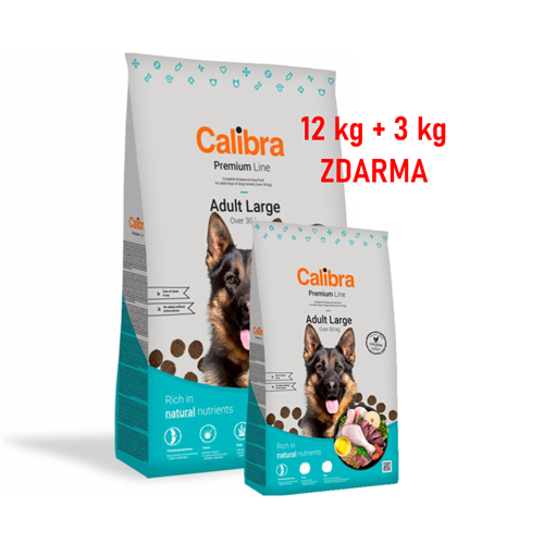 Calibra Dog Premium Line Adult Large 12 kg | eshop Kamír