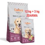 Calibra Dog Premium Line Senior&Light, hovězí, 12 kg + 3 kg ZDARMA ...
